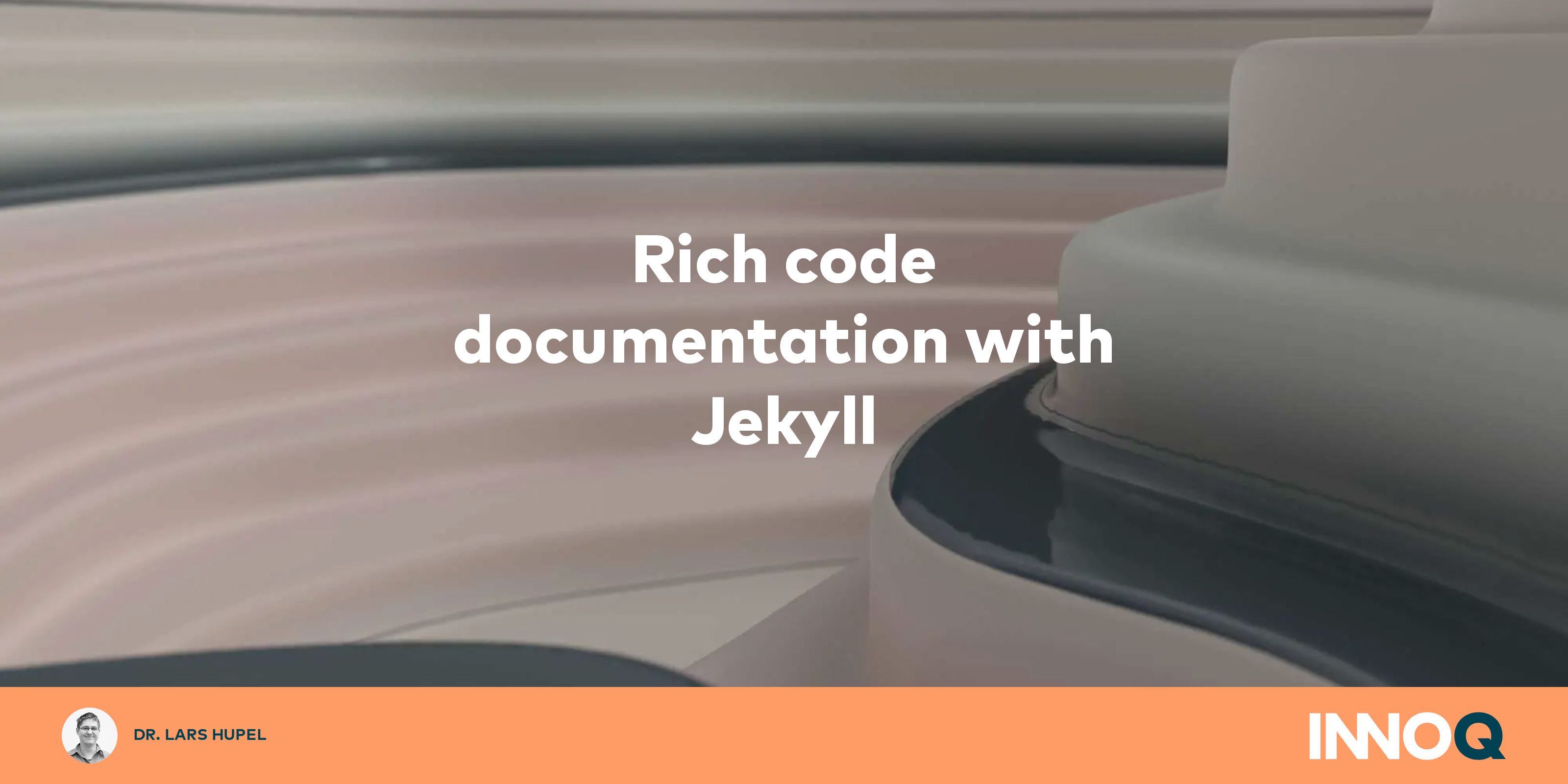 Rich code documentation with Jekyll – INNOQ
